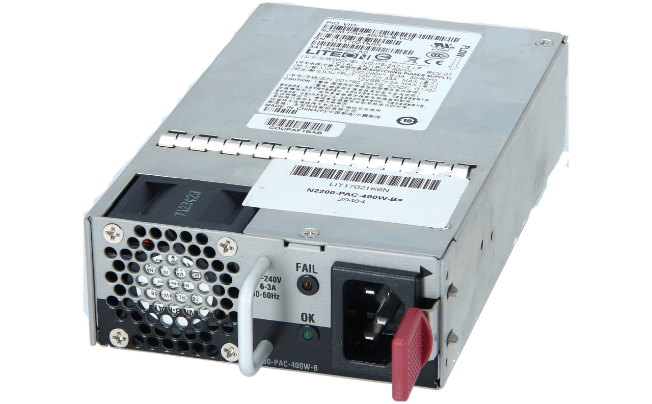 N2200-PAC-400W-B= - Equtechnology.com